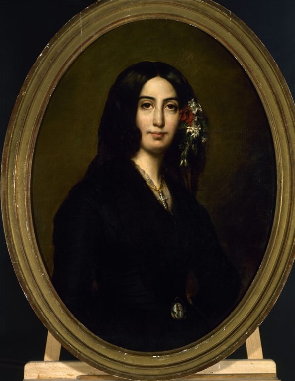 George Sand par Auguste Charpentier 1838 - Mon carnet George Sand